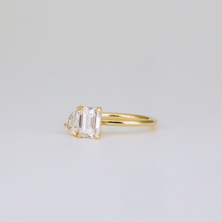 Banks - Toi Et Moi Diamond Engagement Ring – Grew & Co