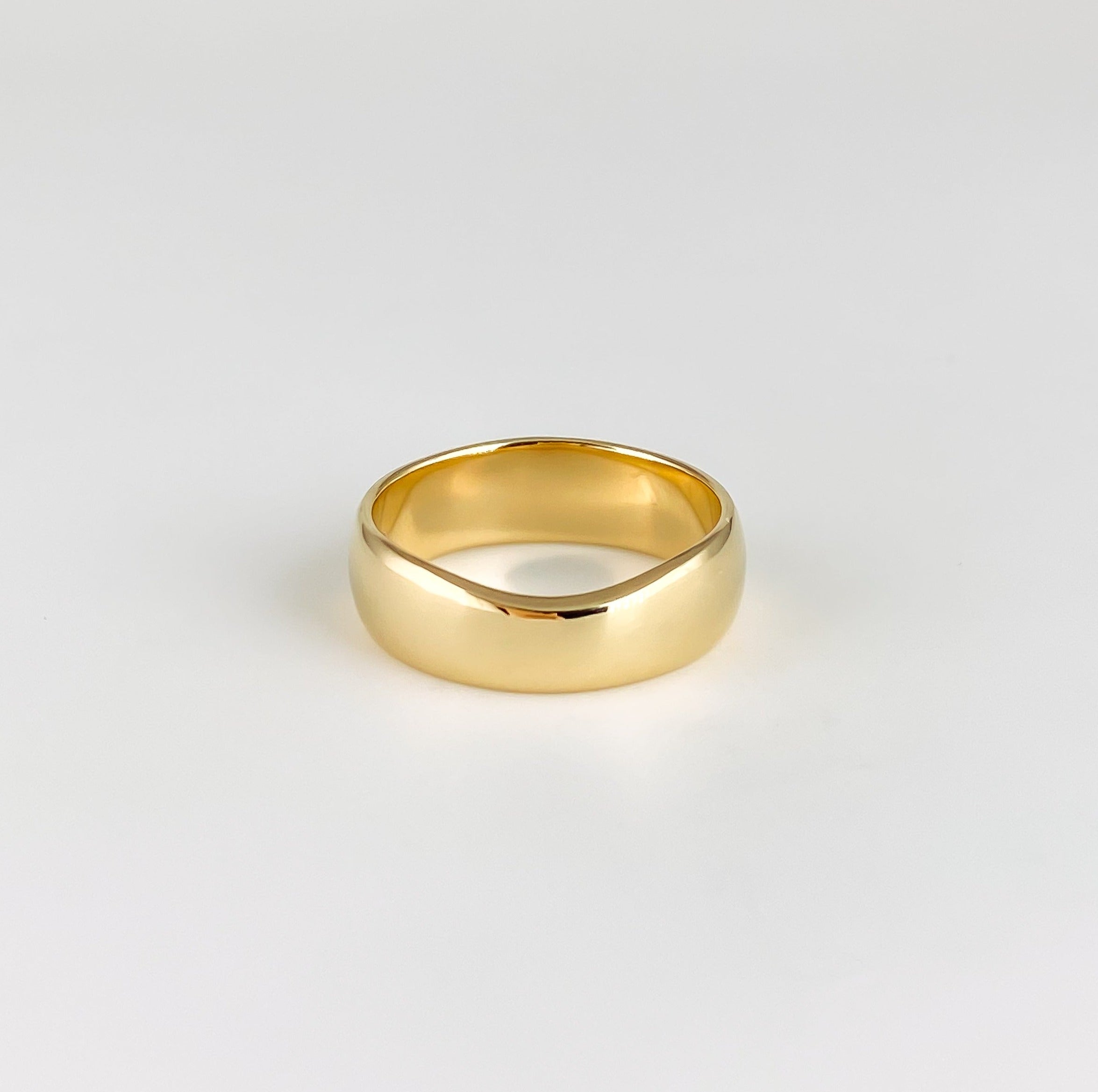 Wide Curved Band – Grew & Co